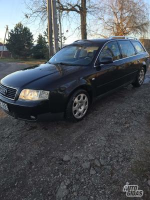 Black Audi A6 2002 in Vilkaviskis, with an engine capacity of 2.50 L and mileage of 296 thousand km for 1250 €, photo 5 on AUTOMOTO.COM.LV