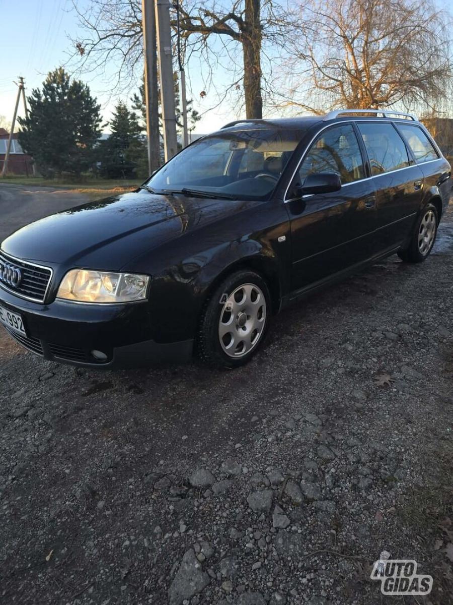 Black Audi A6 2002 in Vilkaviskis, with an engine capacity of 2.50 L and mileage of 296 thousand km for 1250 €, photo 5 on AUTOMOTO.COM.LV