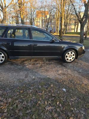 Black Audi A6 2002 in Vilkaviskis, with an engine capacity of 2.50 L and mileage of 296 thousand km for 1250 €, photo 6 on AUTOMOTO.COM.LV