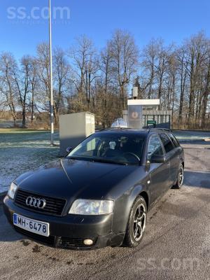 Melns Audi A6 2002 Tukums, ar dzinēja tilpumu 2.50 L un nobraukumu 400 tūkst. km par 800 €, foto  vietnē AUTOMOTO.COM.LV