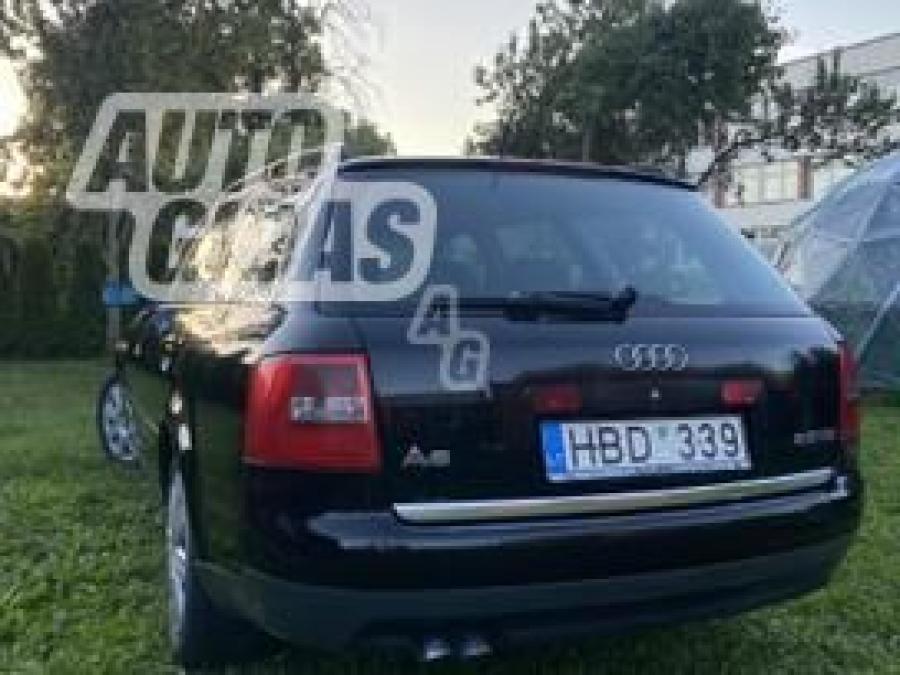 Melns Audi A6 2002 Marijampole, ar dzinēja tilpumu 2.50 L un nobraukumu 371 tūkst. km par 950 €, foto 2 vietnē AUTOMOTO.COM.LV