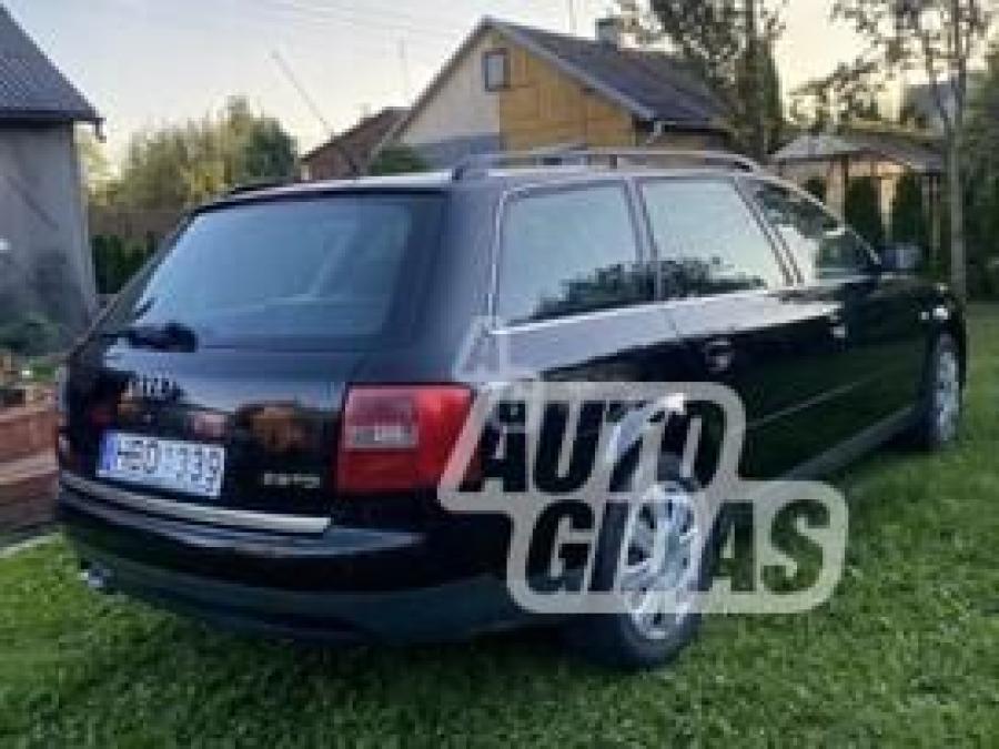 Melns Audi A6 2002 Marijampole, ar dzinēja tilpumu 2.50 L un nobraukumu 371 tūkst. km par 950 €, foto 3 vietnē AUTOMOTO.COM.LV