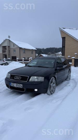 Black Audi A6 2002 in Daugavpils, with an engine capacity of 2.50 L and mileage of 420 thousand km for 1850 €, photo 2 on AUTOMOTO.COM.LV