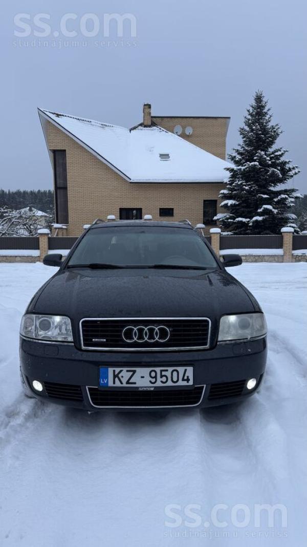 Black Audi A6 2002 in Daugavpils, with an engine capacity of 2.50 L and mileage of 420 thousand km for 1850 €, photo 3 on AUTOMOTO.COM.LV