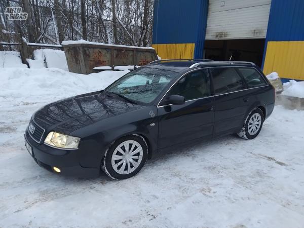 Melns Audi A6 2002 Viļņa, ar dzinēja tilpumu 2.50 L un nobraukumu 410 tūkst. km par 750 €, foto 3 vietnē AUTOMOTO.COM.LV