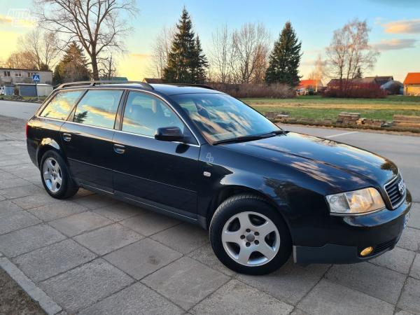 Black Audi A6 2002 in Klaipeda, with an engine capacity of 1.90 L and mileage of 322 thousand km for 1899 €, photo 6 on AUTOMOTO.COM.LV