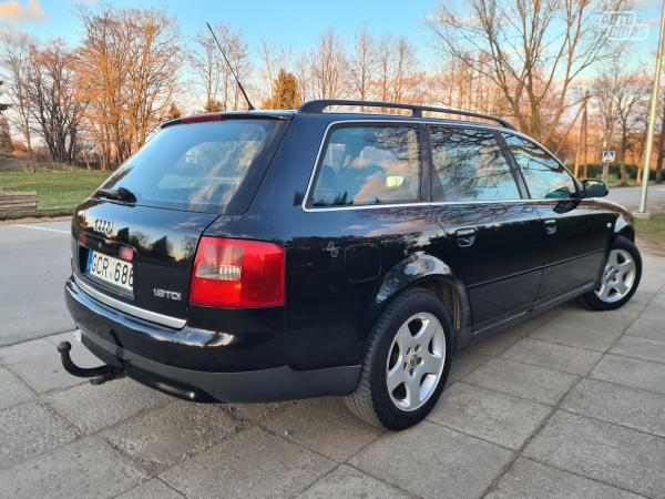 Black Audi A6 2002 in Klaipeda, with an engine capacity of 1.90 L and mileage of 322 thousand km for 1899 €, photo 7 on AUTOMOTO.COM.LV