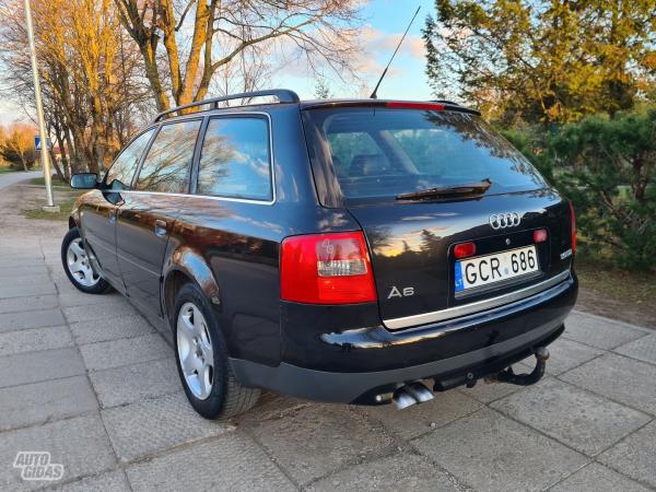 Black Audi A6 2002 in Klaipeda, with an engine capacity of 1.90 L and mileage of 322 thousand km for 1899 €, photo 8 on AUTOMOTO.COM.LV