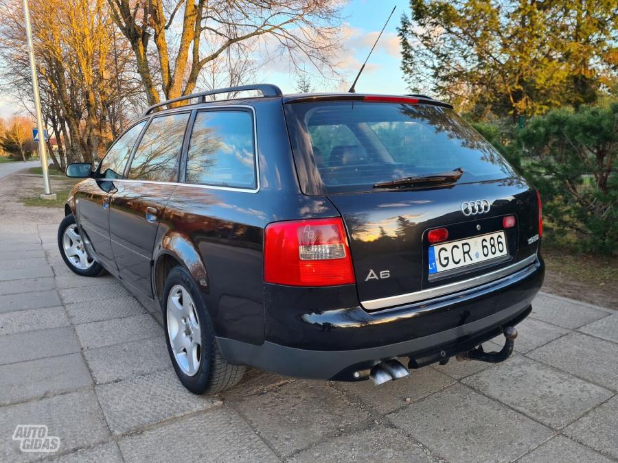 Black Audi A6 2002 in Klaipeda, with an engine capacity of 1.90 L and mileage of 322 thousand km for 1899 €, photo 9 on AUTOMOTO.COM.LV