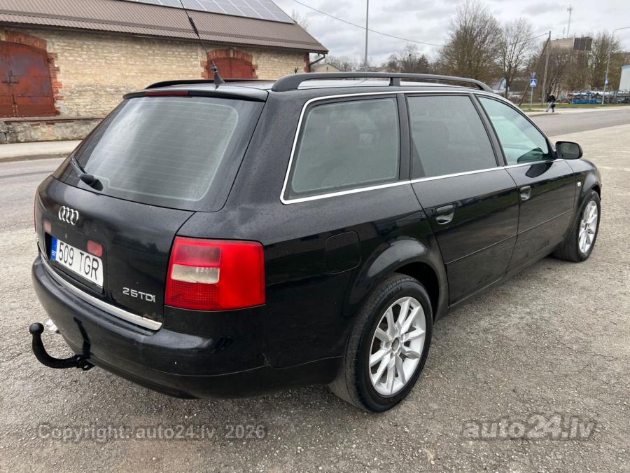 Black Audi A6 2002 in Paide, with an engine capacity of 2.50 L and mileage of 0 thousand km for 900 €, photo 4 on AUTOMOTO.COM.LV