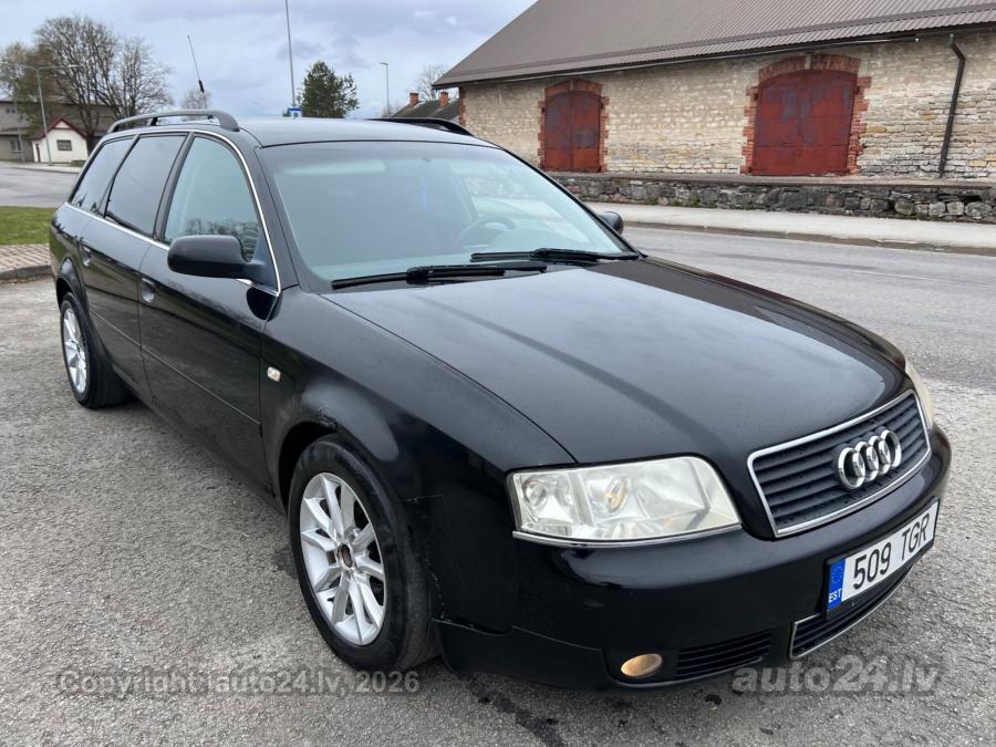 Black Audi A6 2002 in Paide, with an engine capacity of 2.50 L and mileage of 0 thousand km for 900 €, photo 5 on AUTOMOTO.COM.LV