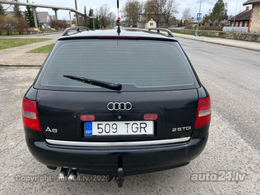Black Audi A6 2002 in Paide, with an engine capacity of 2.50 L and mileage of 0 thousand km for 900 €, photo 7 on AUTOMOTO.COM.LV