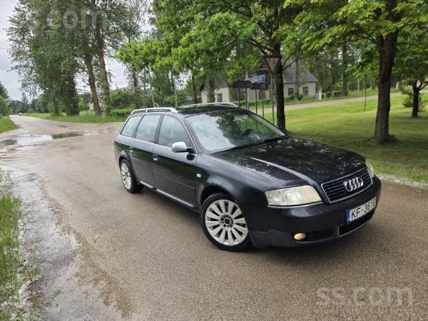 Black Audi A6 2002 in Rezekne, with an engine capacity of 1.90 L and mileage of 0 thousand km for 1350 €, photo 2 on AUTOMOTO.COM.LV