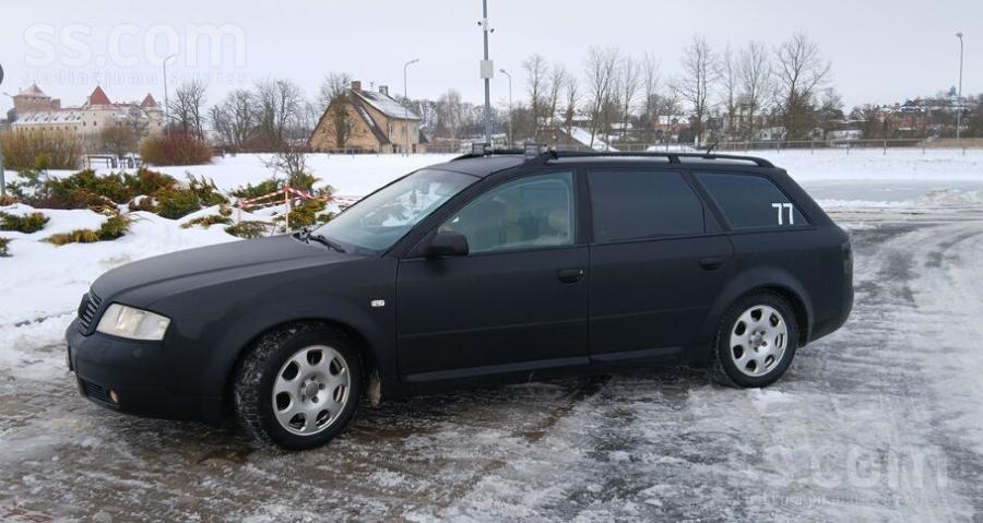 Черный Ауди А6 2002 в Елгава, объемом двигателя 4.20 л и пробегом 281 тыс. км за 2500 €, фото 3 на AUTOMOTO.COM.LV