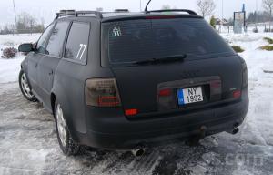 Черный Ауди А6 2002 в Елгава, объемом двигателя 4.20 л и пробегом 281 тыс. км за 2500 €, фото 7 на AUTOMOTO.COM.LV