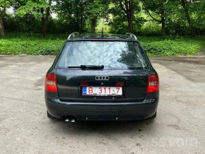 Black Audi A6 2002 in Riga, with an engine capacity of 2.50 L and mileage of 0 thousand km for 2399 €, photo 5 on AUTOMOTO.COM.LV