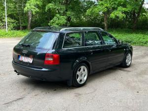 Black Audi A6 2002 in Riga, with an engine capacity of 2.50 L and mileage of 0 thousand km for 2399 €, photo 6 on AUTOMOTO.COM.LV