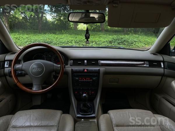 Melns Audi A6 2002 Rīga, ar dzinēja tilpumu 2.50 L un nobraukumu 0 tūkst. km par 2399 €, foto 10 vietnē AUTOMOTO.COM.LV