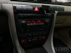 Black Audi A6 2002 in Riga, with an engine capacity of 2.50 L and mileage of 0 thousand km for 2399 €, photo 16 on AUTOMOTO.COM.LV
