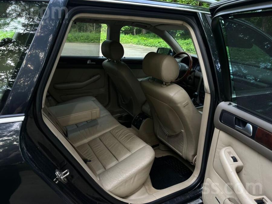 Black Audi A6 2002 in Riga, with an engine capacity of 2.50 L and mileage of 0 thousand km for 2399 €, photo 19 on AUTOMOTO.COM.LV