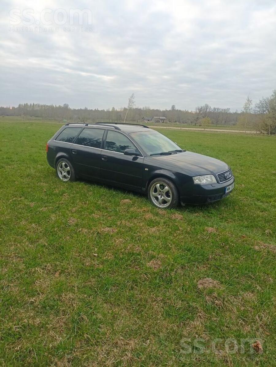 Melns Audi A6 2002 Rēzekne, ar dzinēja tilpumu 2.50 L un nobraukumu 337 tūkst. km par 1500 €, foto 4 vietnē AUTOMOTO.COM.LV