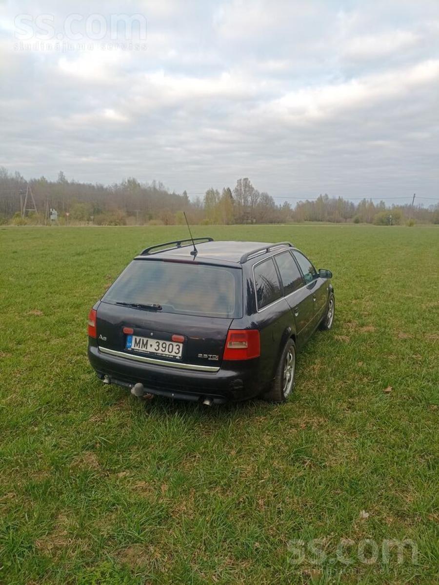 Melns Audi A6 2002 Rēzekne, ar dzinēja tilpumu 2.50 L un nobraukumu 337 tūkst. km par 1500 €, foto 6 vietnē AUTOMOTO.COM.LV