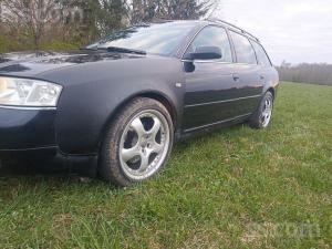 Melns Audi A6 2002 Rēzekne, ar dzinēja tilpumu 2.50 L un nobraukumu 337 tūkst. km par 1500 €, foto 14 vietnē AUTOMOTO.COM.LV