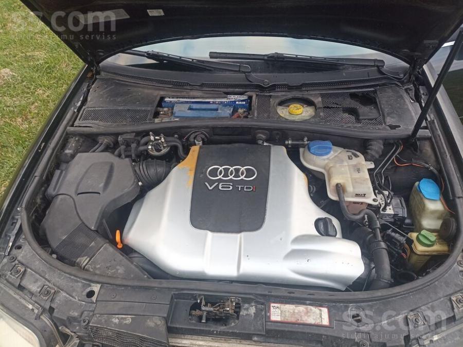Melns Audi A6 2002 Rēzekne, ar dzinēja tilpumu 2.50 L un nobraukumu 337 tūkst. km par 1500 €, foto 15 vietnē AUTOMOTO.COM.LV