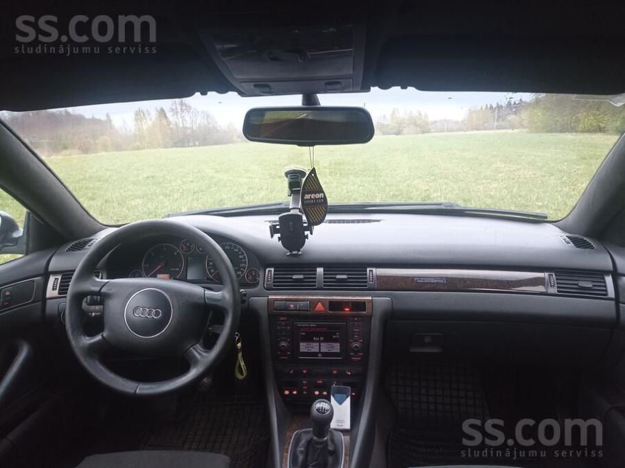 Melns Audi A6 2002 Rēzekne, ar dzinēja tilpumu 2.50 L un nobraukumu 337 tūkst. km par 1500 €, foto 17 vietnē AUTOMOTO.COM.LV