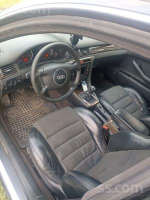 Melns Audi A6 2002 Rēzekne, ar dzinēja tilpumu 2.50 L un nobraukumu 337 tūkst. km par 1500 €, foto 20 vietnē AUTOMOTO.COM.LV