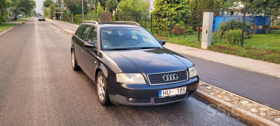 Black Audi A6 2002 in Riga, with an engine capacity of 1.90 L and mileage of 378 thousand km for 2400 €, photo 5 on AUTOMOTO.COM.LV
