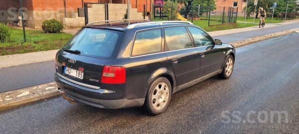 Black Audi A6 2002 in Riga, with an engine capacity of 1.90 L and mileage of 378 thousand km for 2400 €, photo 8 on AUTOMOTO.COM.LV