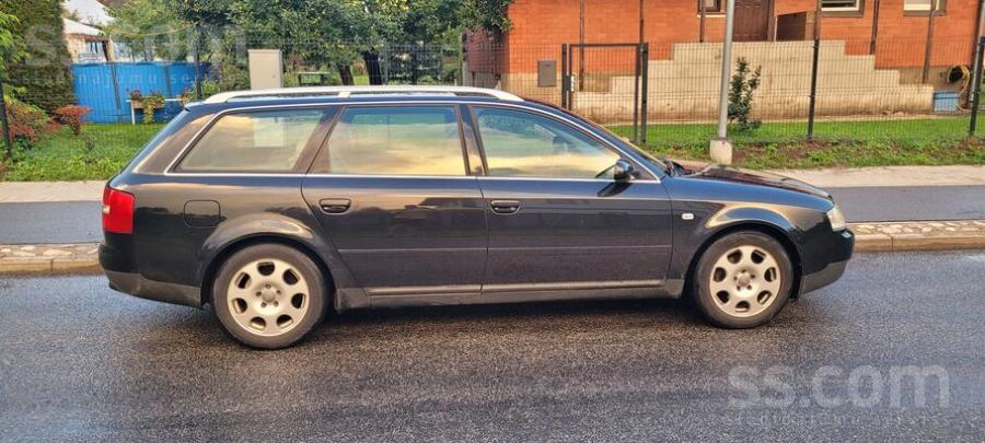 Black Audi A6 2002 in Riga, with an engine capacity of 1.90 L and mileage of 378 thousand km for 2400 €, photo 11 on AUTOMOTO.COM.LV