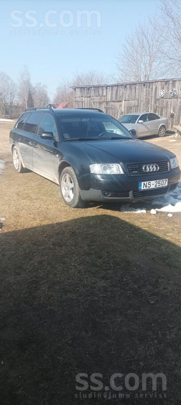 Черный Ауди А6 2002 в Краслава, объемом двигателя 2.50 л и пробегом 0 тыс. км за 1000 €, фото 2 на AUTOMOTO.COM.LV