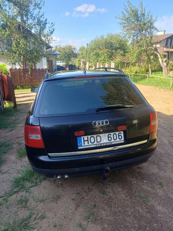 Черный Ауди А6 2002 в Друскининкай, объемом двигателя 2.50 л и пробегом 407 тыс. км за 1300 €, фото 3 на AUTOMOTO.COM.LV