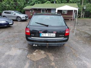 Black Audi A6 2002 in Talsi, with an engine capacity of 2.50 L and mileage of 348 thousand km for 795 €, photo 6 on AUTOMOTO.COM.LV