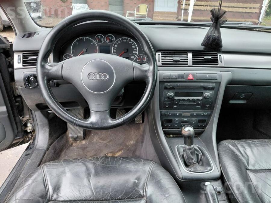 Black Audi A6 2002 in Talsi, with an engine capacity of 2.50 L and mileage of 348 thousand km for 795 €, photo 11 on AUTOMOTO.COM.LV