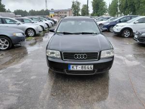 Black Audi A6 2002 in Talsi, with an engine capacity of 2.50 L and mileage of 348 thousand km for 795 €, photo 3 on AUTOMOTO.COM.LV