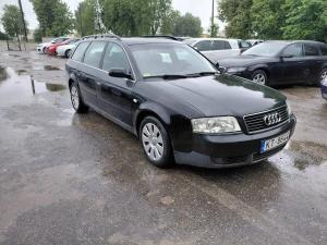Black Audi A6 2002 in Talsi, with an engine capacity of 2.50 L and mileage of 348 thousand km for 795 €, photo 4 on AUTOMOTO.COM.LV