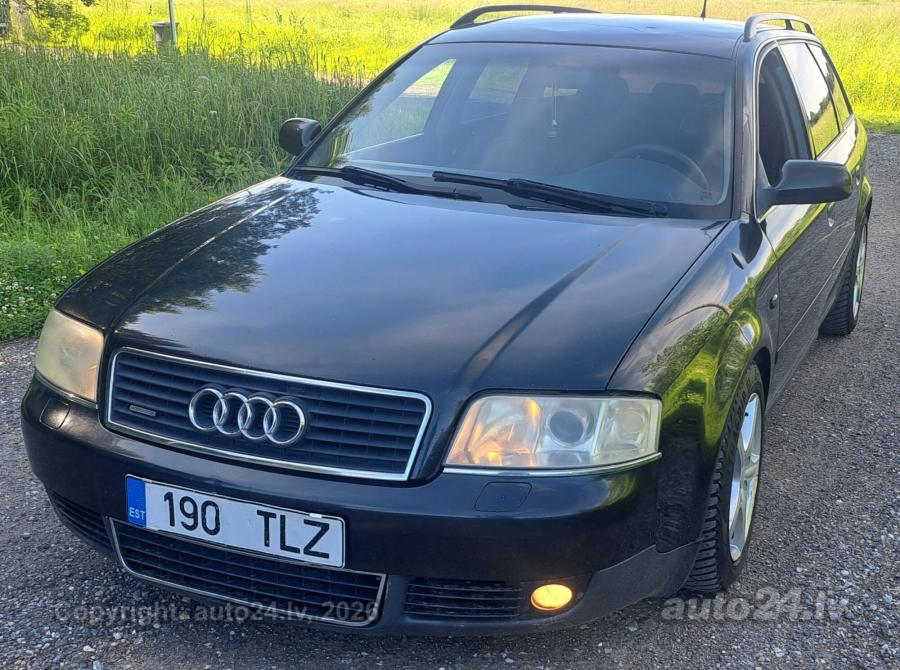 Черный Ауди А6 2002 в Тарту, объемом двигателя 2.50 л и пробегом 0 тыс. км за 1000 €, фото 1 на AUTOMOTO.COM.LV