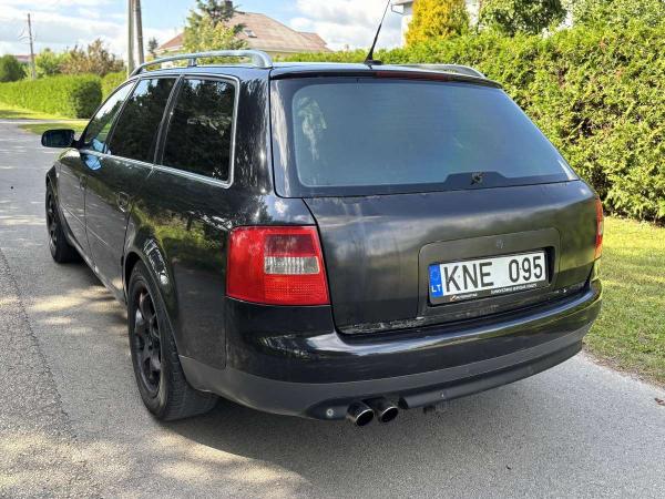 Melns Audi A6 2002 Mažeikiai, ar dzinēja tilpumu 2.98 L un nobraukumu 232 tūkst. km par 980 €, foto 3 vietnē AUTOMOTO.COM.LV