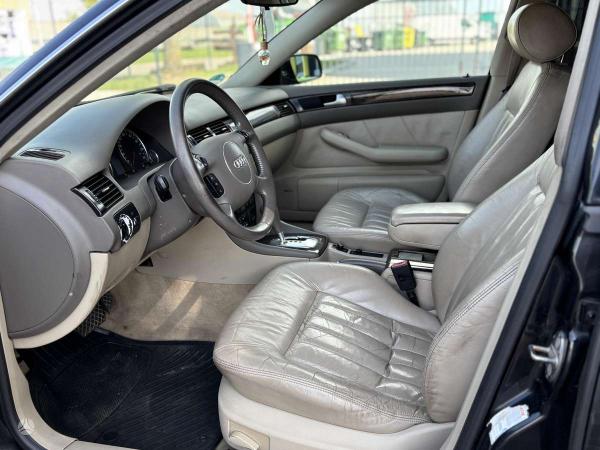 Melns Audi A6 2002 Mažeikiai, ar dzinēja tilpumu 2.98 L un nobraukumu 232 tūkst. km par 980 €, foto 7 vietnē AUTOMOTO.COM.LV