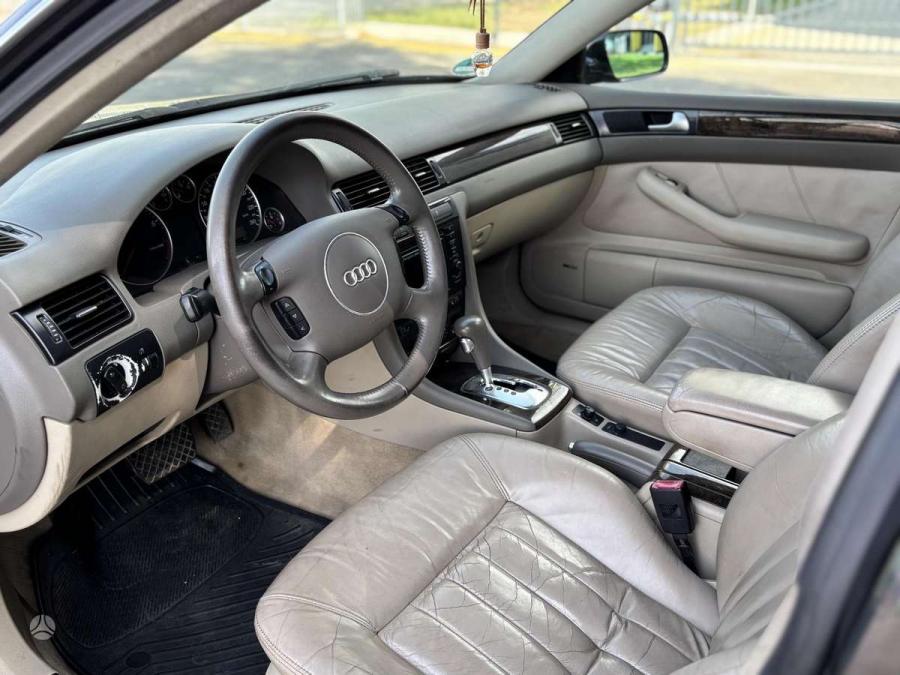 Melns Audi A6 2002 Mažeikiai, ar dzinēja tilpumu 2.98 L un nobraukumu 232 tūkst. km par 980 €, foto 9 vietnē AUTOMOTO.COM.LV