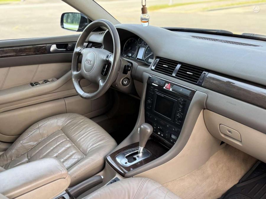 Melns Audi A6 2002 Mažeikiai, ar dzinēja tilpumu 2.98 L un nobraukumu 232 tūkst. km par 980 €, foto 13 vietnē AUTOMOTO.COM.LV