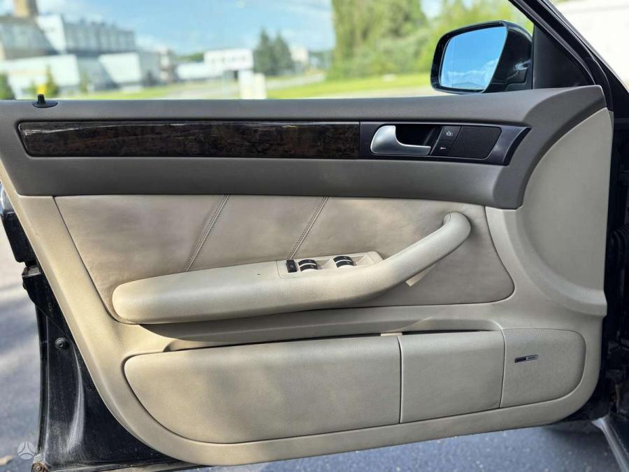 Melns Audi A6 2002 Mažeikiai, ar dzinēja tilpumu 2.98 L un nobraukumu 232 tūkst. km par 980 €, foto 16 vietnē AUTOMOTO.COM.LV