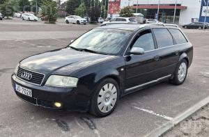 Черный Ауди А6 2002 в Лиепая, объемом двигателя 2.50 л и пробегом 310 тыс. км за 1000 €, фото 8 на AUTOMOTO.COM.LV