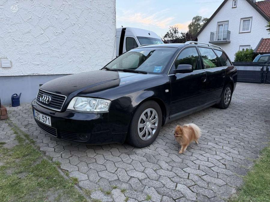 Black Audi A6 2002 in Kaunas, with an engine capacity of 1.90 L and mileage of 420 thousand km for 800 €, photo 3 on AUTOMOTO.COM.LV