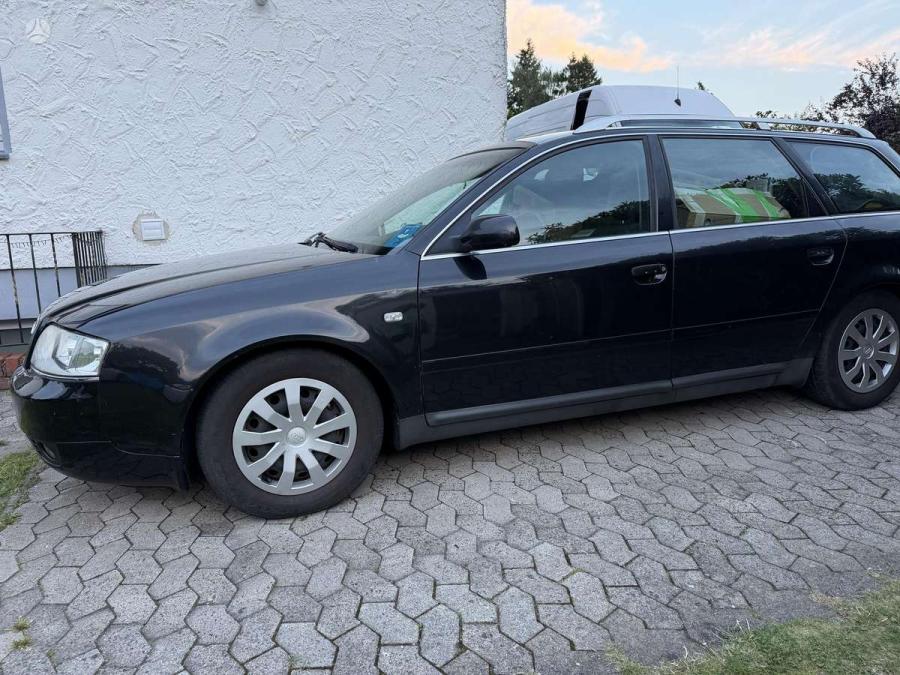 Black Audi A6 2002 in Kaunas, with an engine capacity of 1.90 L and mileage of 420 thousand km for 800 €, photo 4 on AUTOMOTO.COM.LV