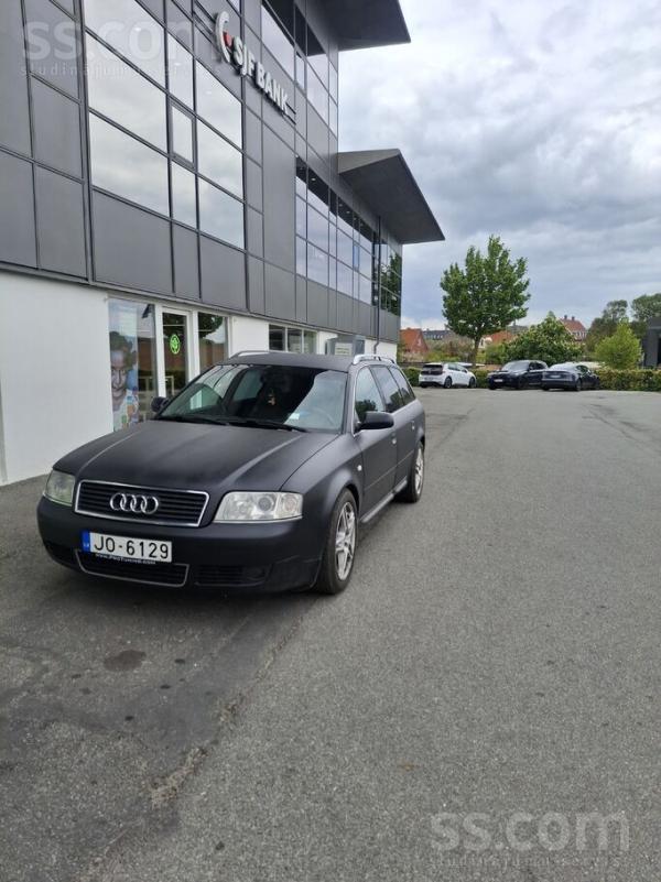 Black Audi A6 2002 in Kuldiga, with an engine capacity of 1.90 L and mileage of 432 thousand km for 1880 €, photo 4 on AUTOMOTO.COM.LV