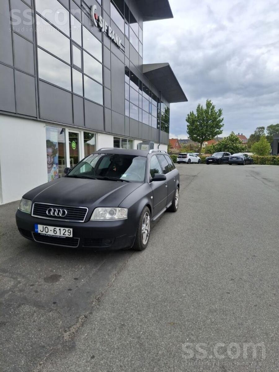Melns Audi A6 2002 Kuldīga, ar dzinēja tilpumu 1.90 L un nobraukumu 432 tūkst. km par 1880 €, foto 5 vietnē AUTOMOTO.COM.LV